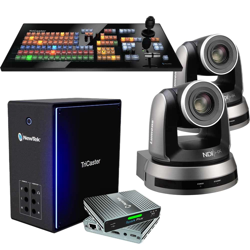 Comprar NewTek TriCaster Mini 4K Bundle con TC1SP CS, 2 Spark Plus I/O ...